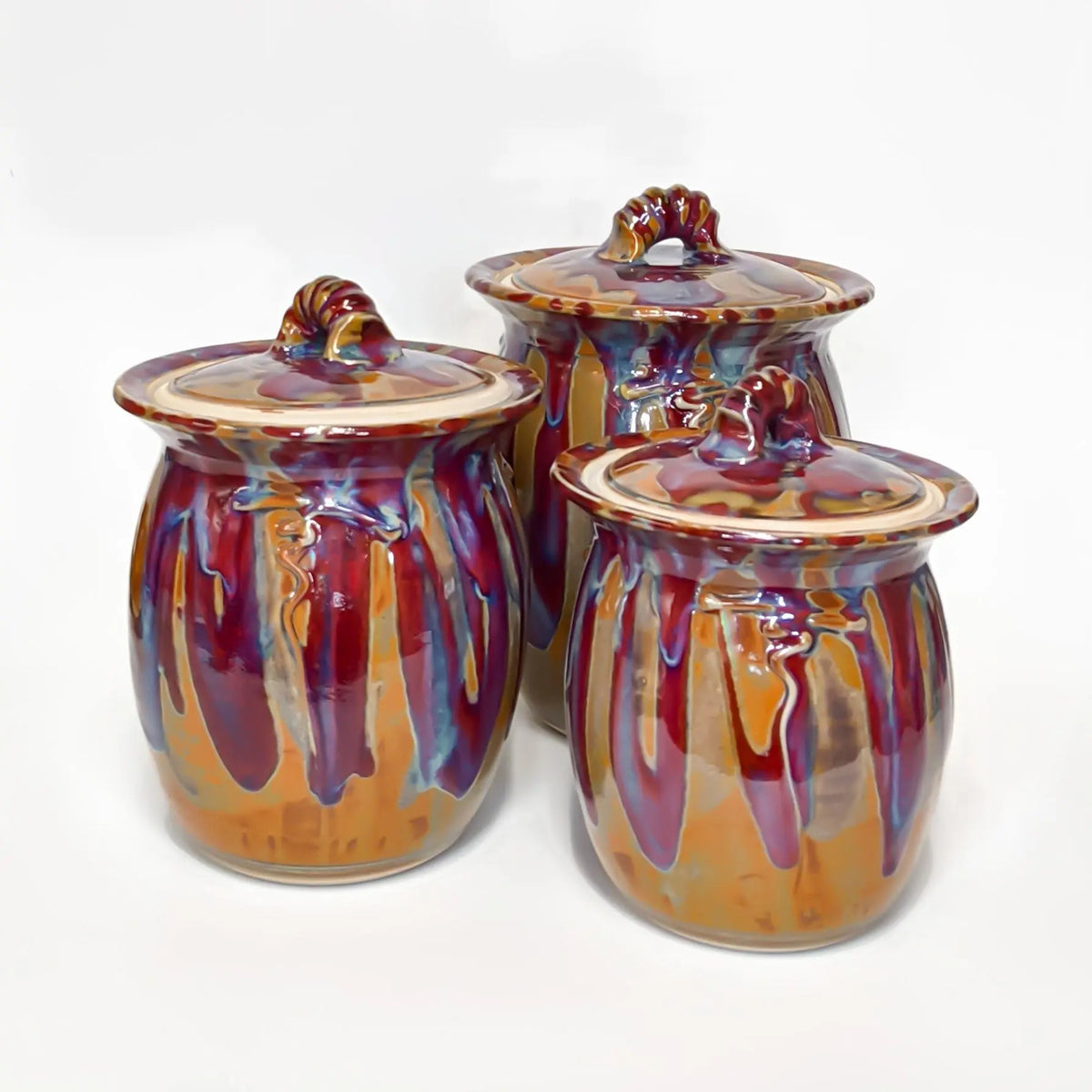 Pottery Canisters - Earthen Vessel Gallery