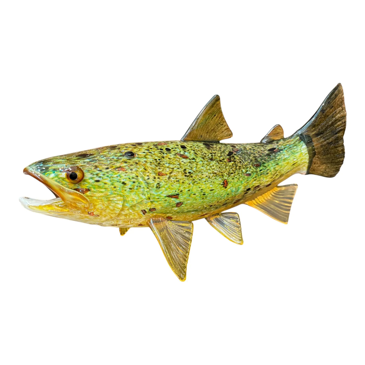 Glass Brown Trout – Earthen Vessel Gallery