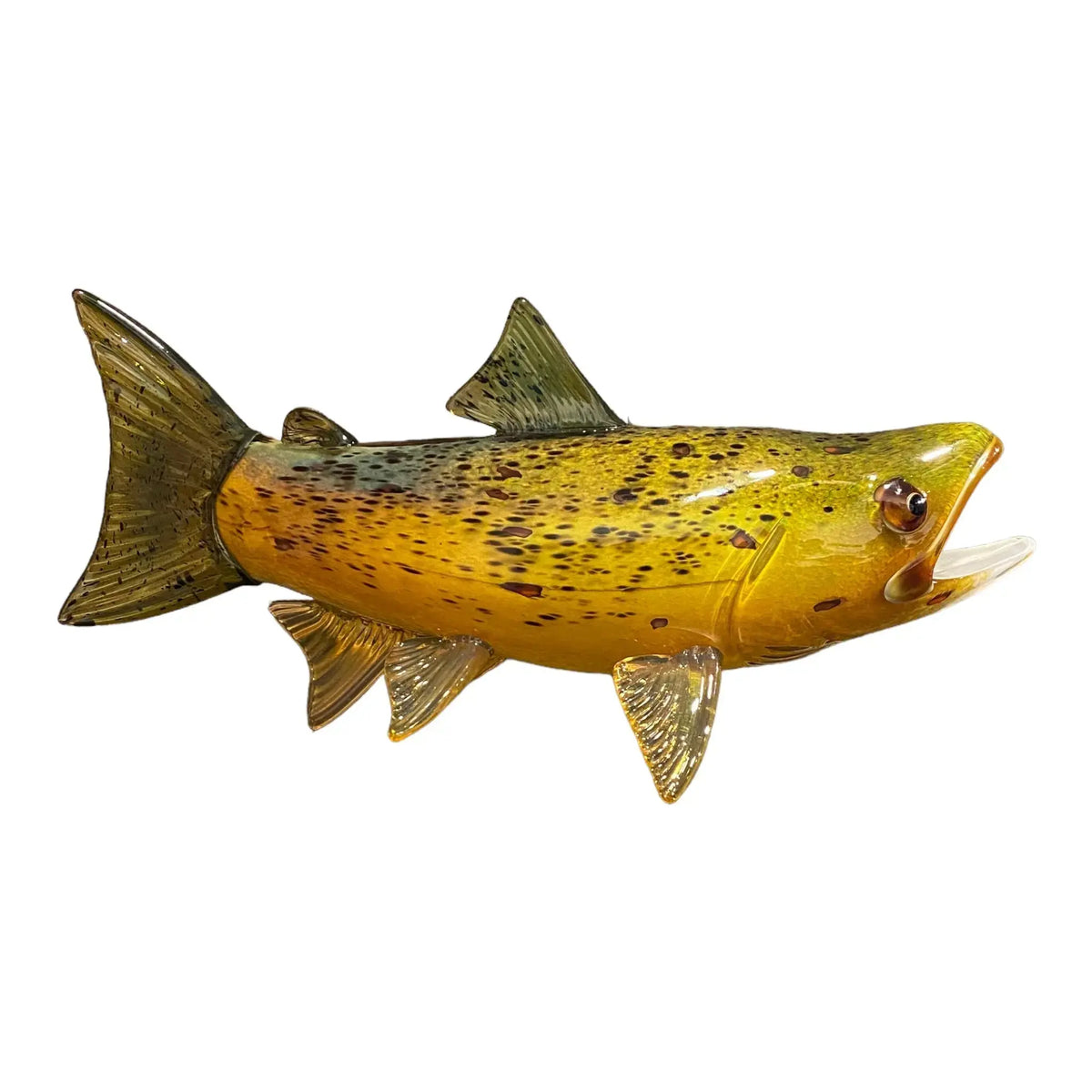 Glass Brown Trout – Earthen Vessel Gallery